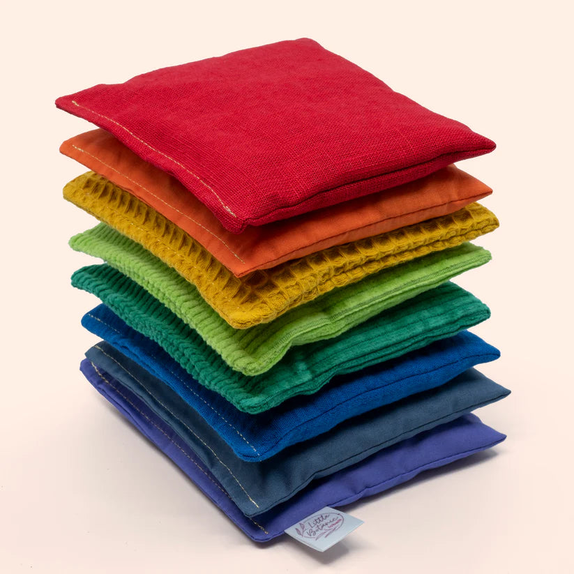 Pittenzakjes Regenboog set van 8 – The Mini Story