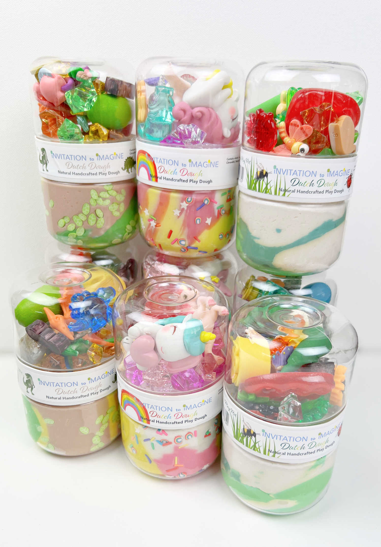 Dutch Dough Play Pots (verschillende soorten) – The Mini Story