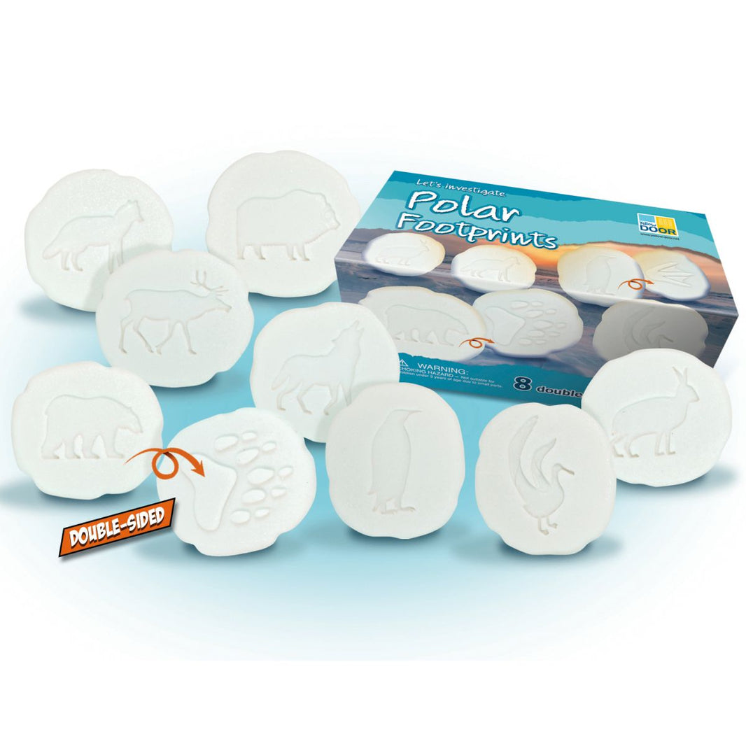 Yellow Door ontdekstenen pootafdrukken pooldieren – The Mini Story