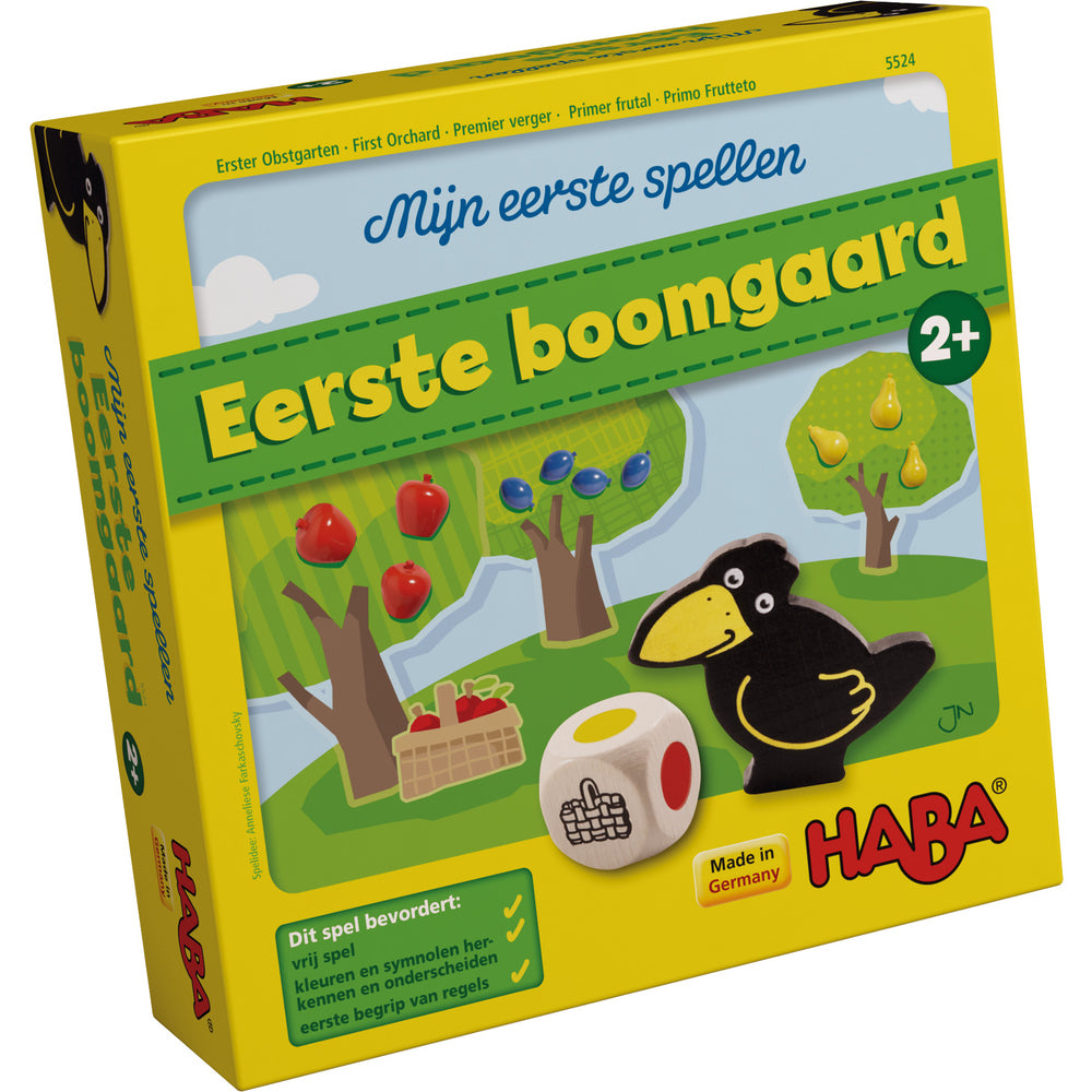 Haba Mijn eerste spellen Eerste boomgaard – The Mini Story