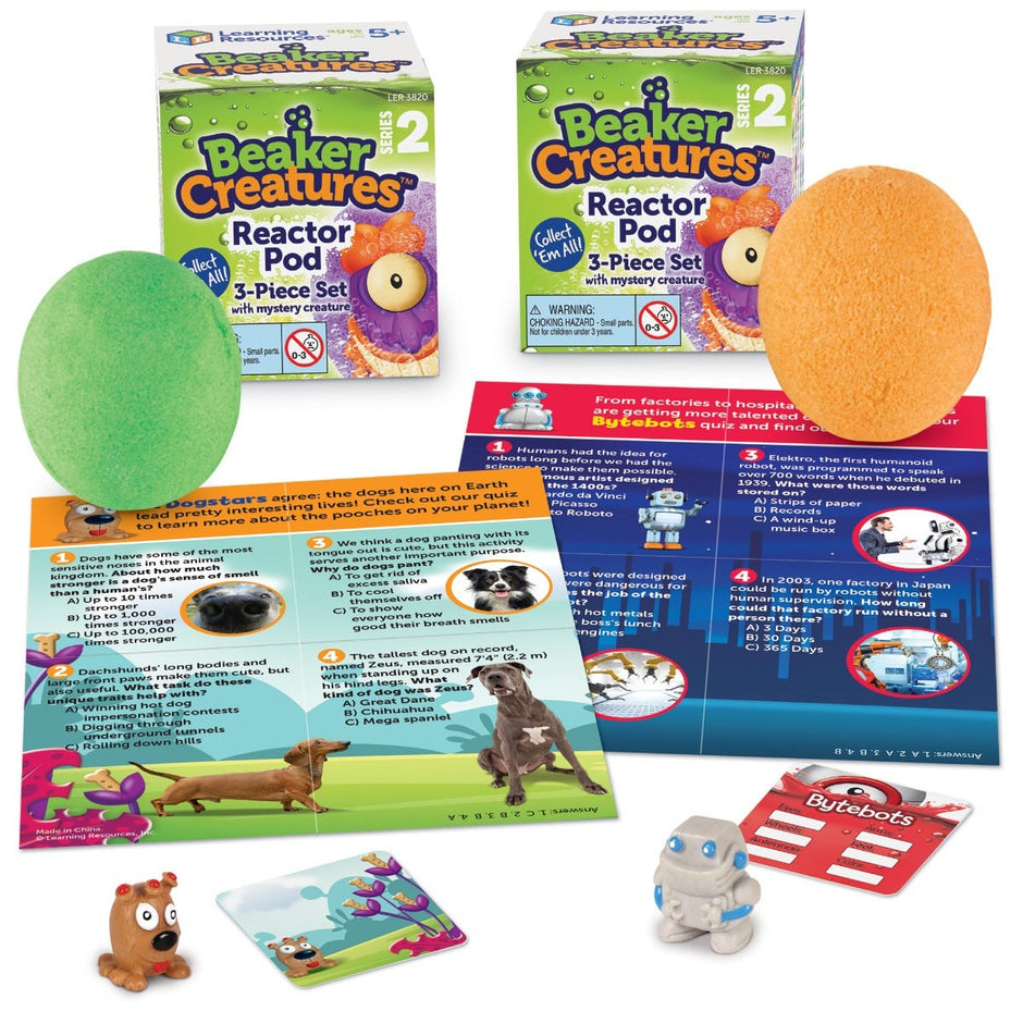 Learning Resources Baker Creatures Reactor Pod series 2 – The Mini Story